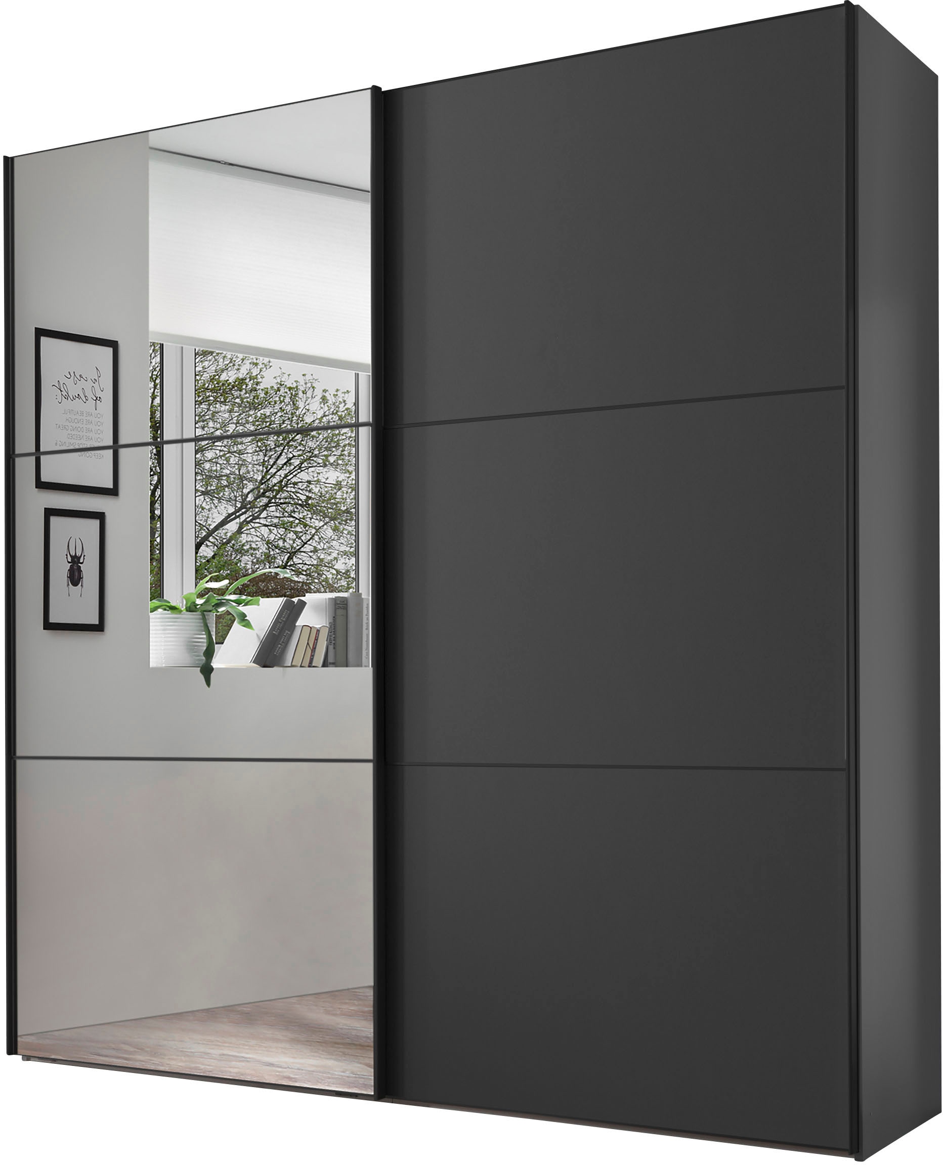 STAUD Schwebetürenschrank »Includo, Made in Germany«, Mit Spiegeltüre ...