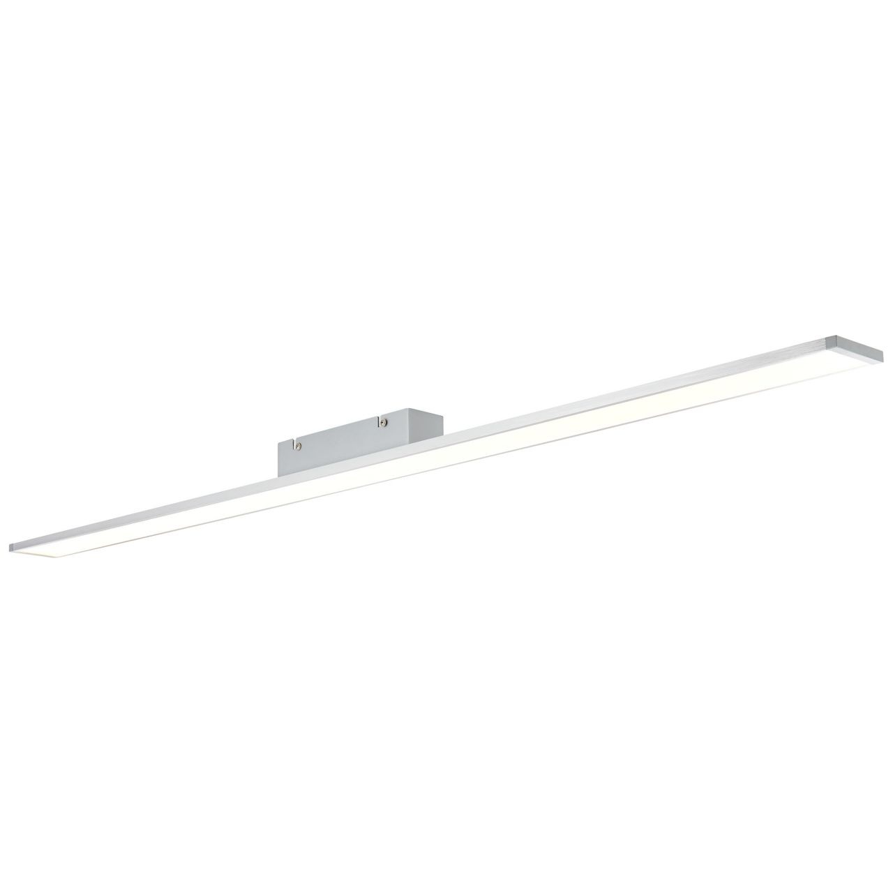 Brilliant LED Panel »Entrance«, 1 flammig, LED Deckenlampe 120x7cm alu ...