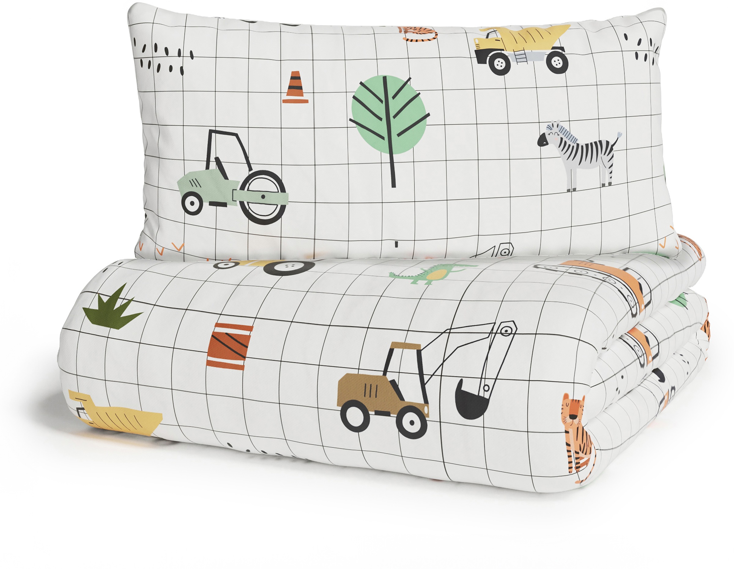 Lüttenhütt Kinderbettwäsche »CUDDLEE«, in vielen Designs: Dino,Einhorn ...