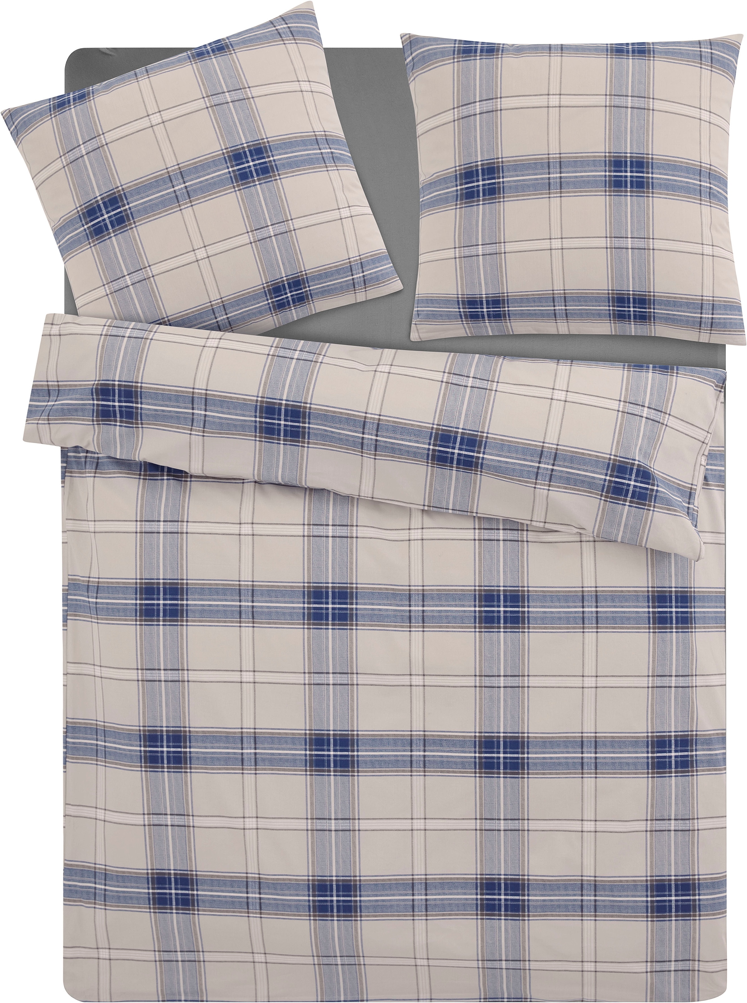 Timbers Bettwäsche »Jackson in Gr. 135x200 oder 155x220 cm«, (2 tlg ...