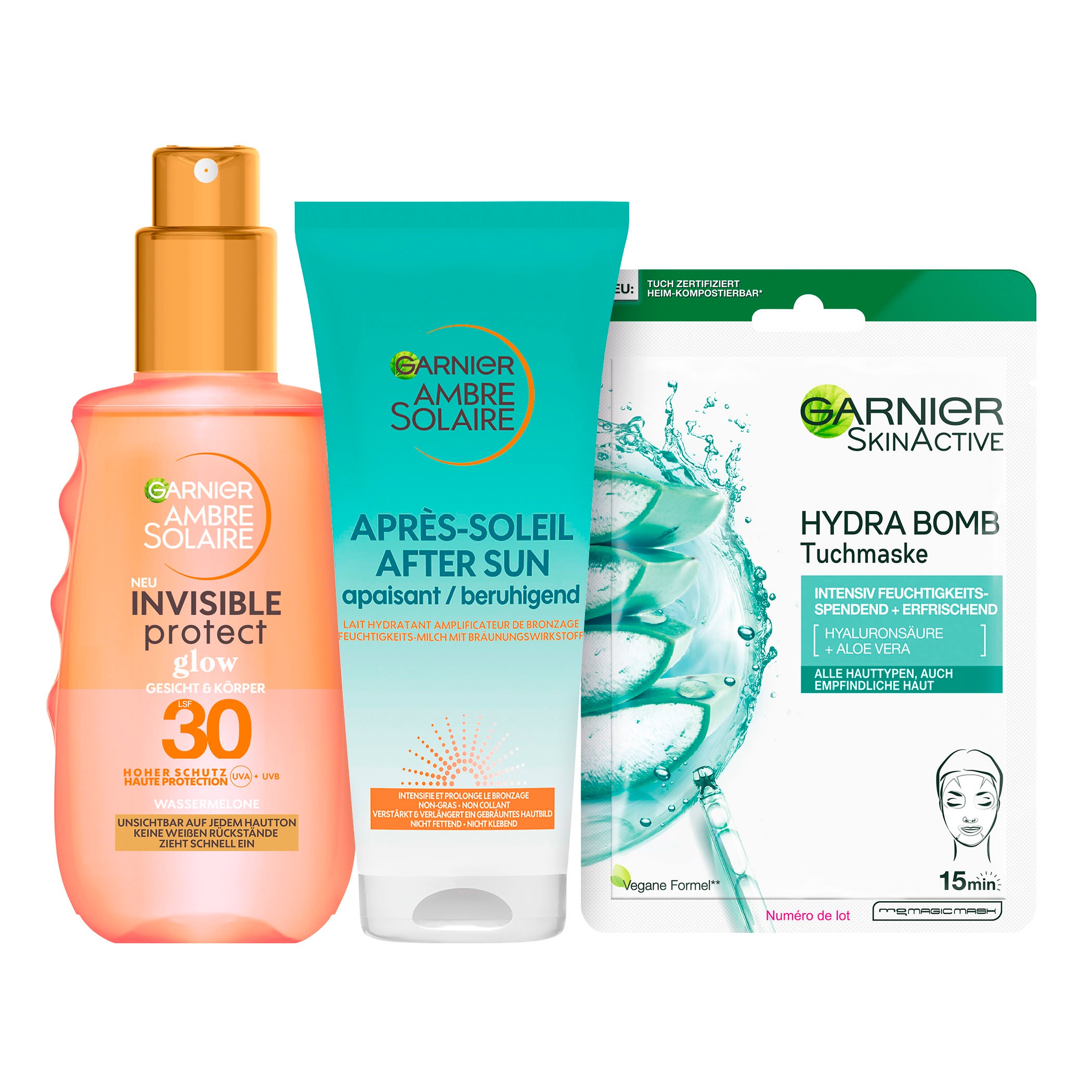 GARNIER Pflege-Set »Garnier Coffret Young Summer Beauty«, (Set, 3 tlg ...