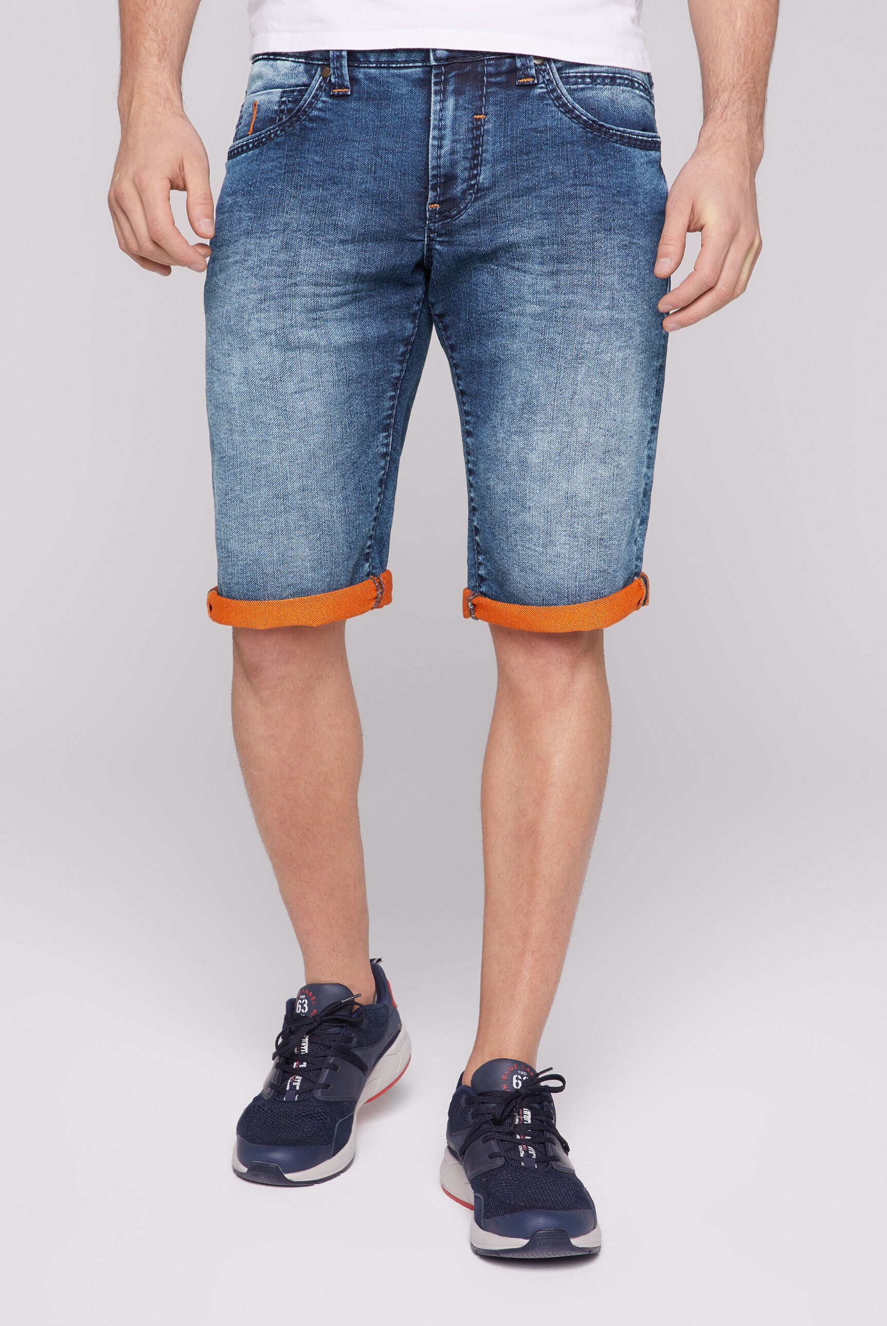 CAMP DAVID Jeansshorts, mit Turn-Up Saum online kaufen | Quelle.de