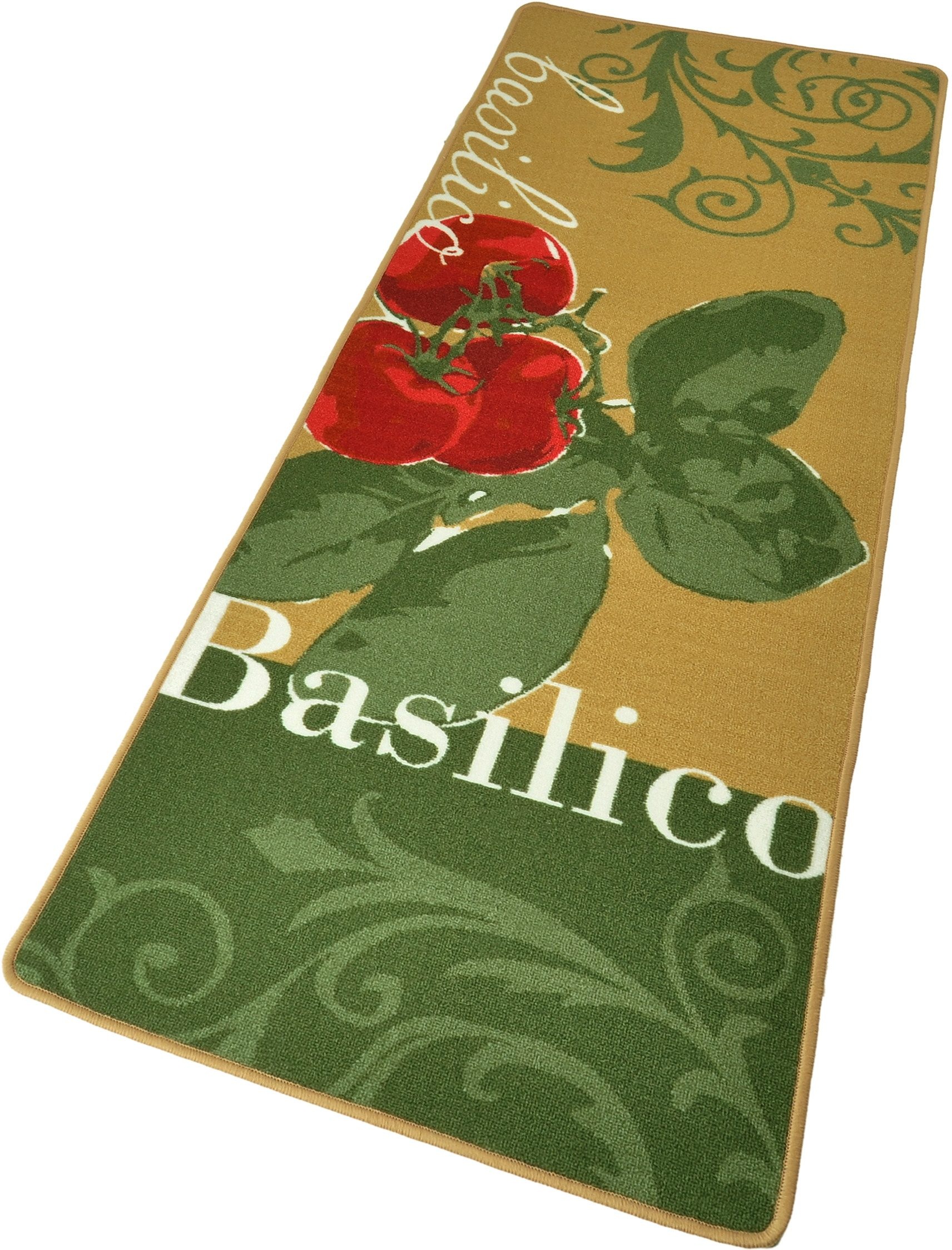 HANSE Home Küchenläufer »Basilico«, rechteckig, Kurzflor, rutschhemmend, Gekettelt, Robut ...