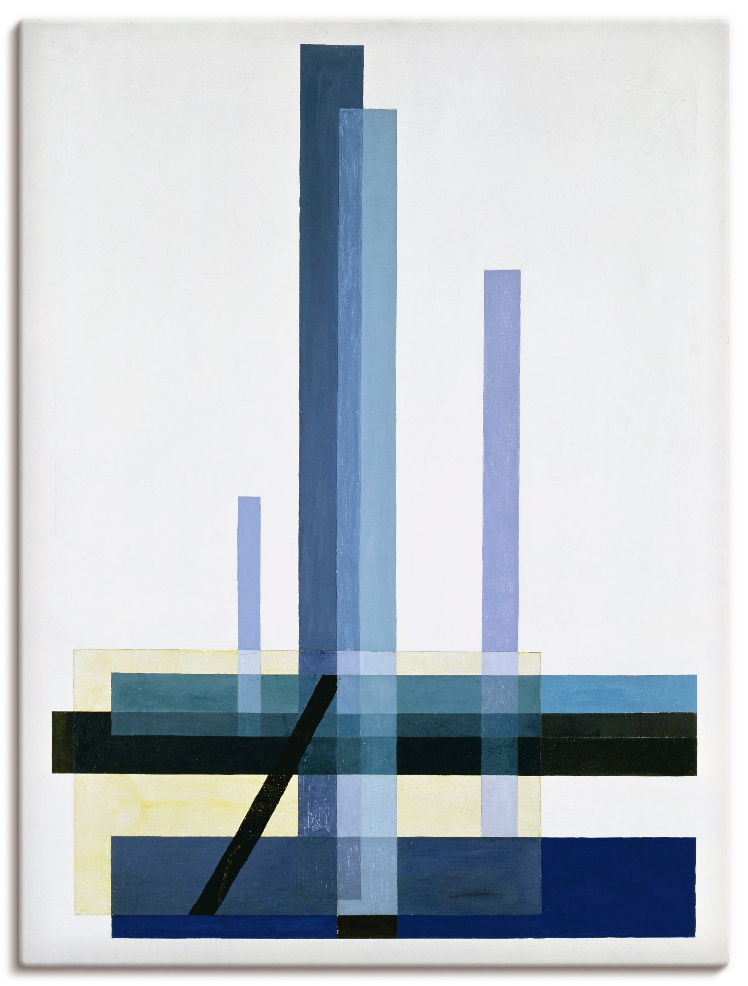 Artland Wandbild »C XII Blaues Bild«, Muster, (1 St.), als Alubild ...