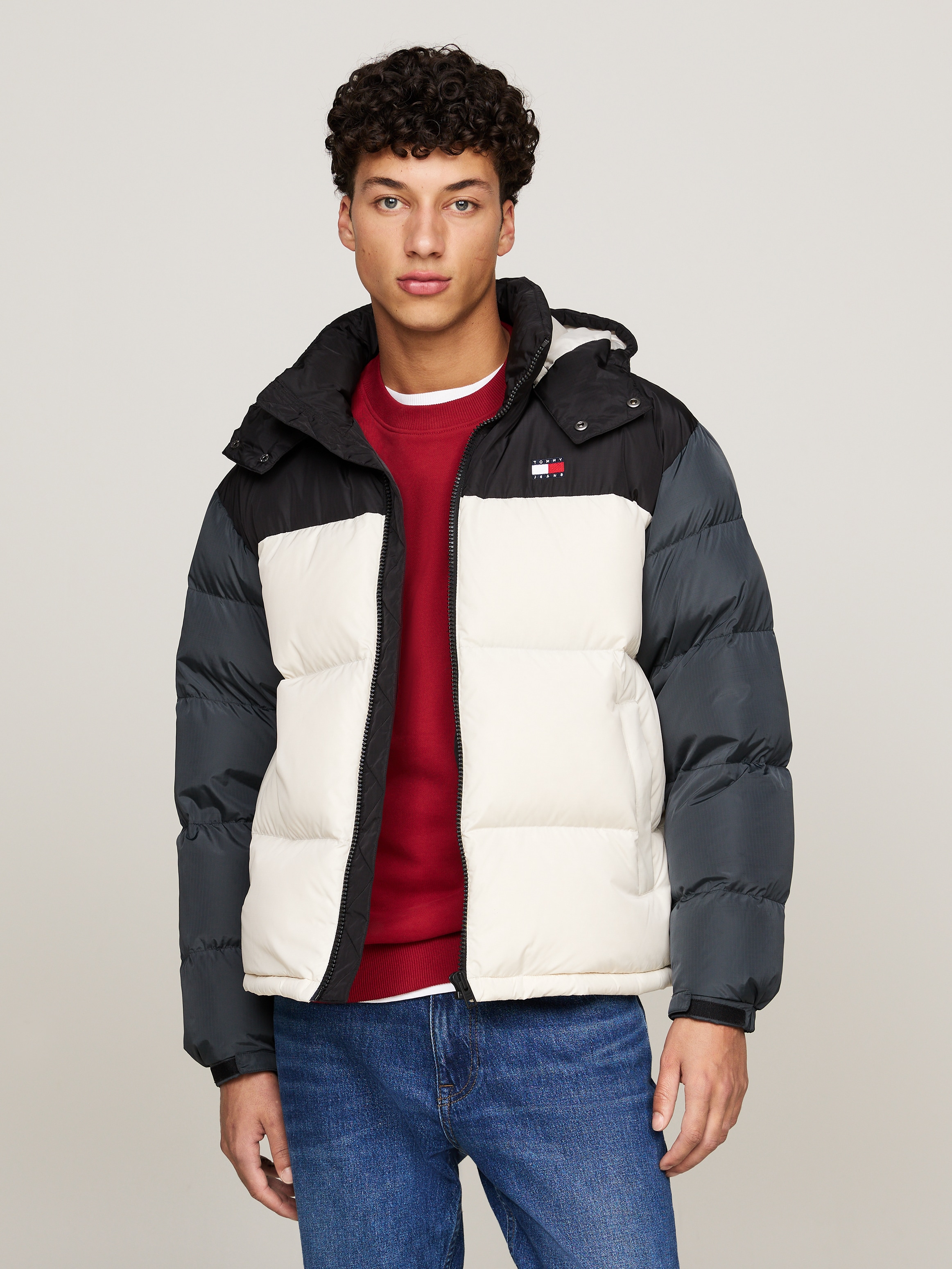 Tommy jeans color block store