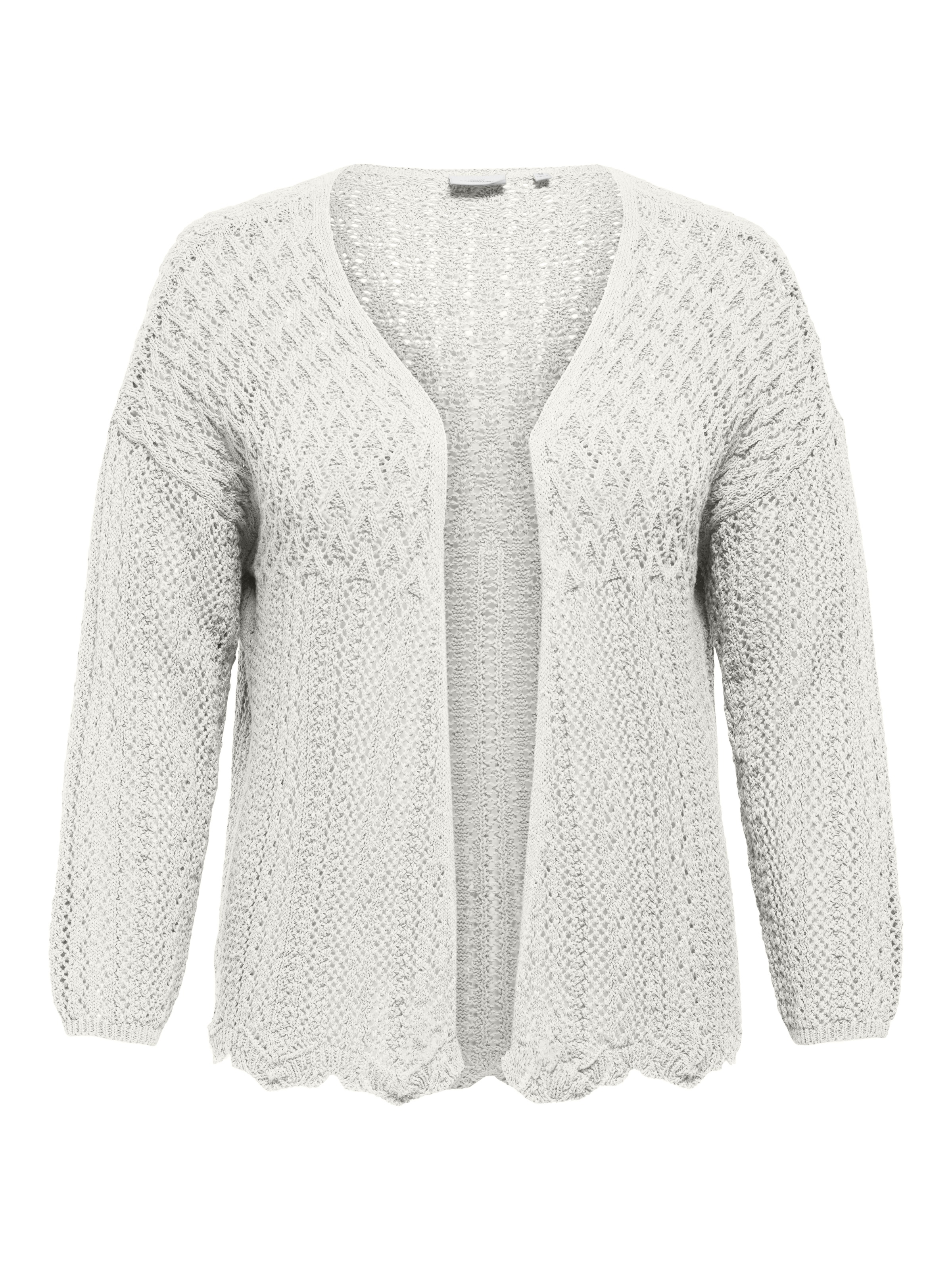 ONLY CARMAKOMA Strickjacke »CARNOLA 7/8 LIFE OPEN CARDIGAN KNT NOOS ...