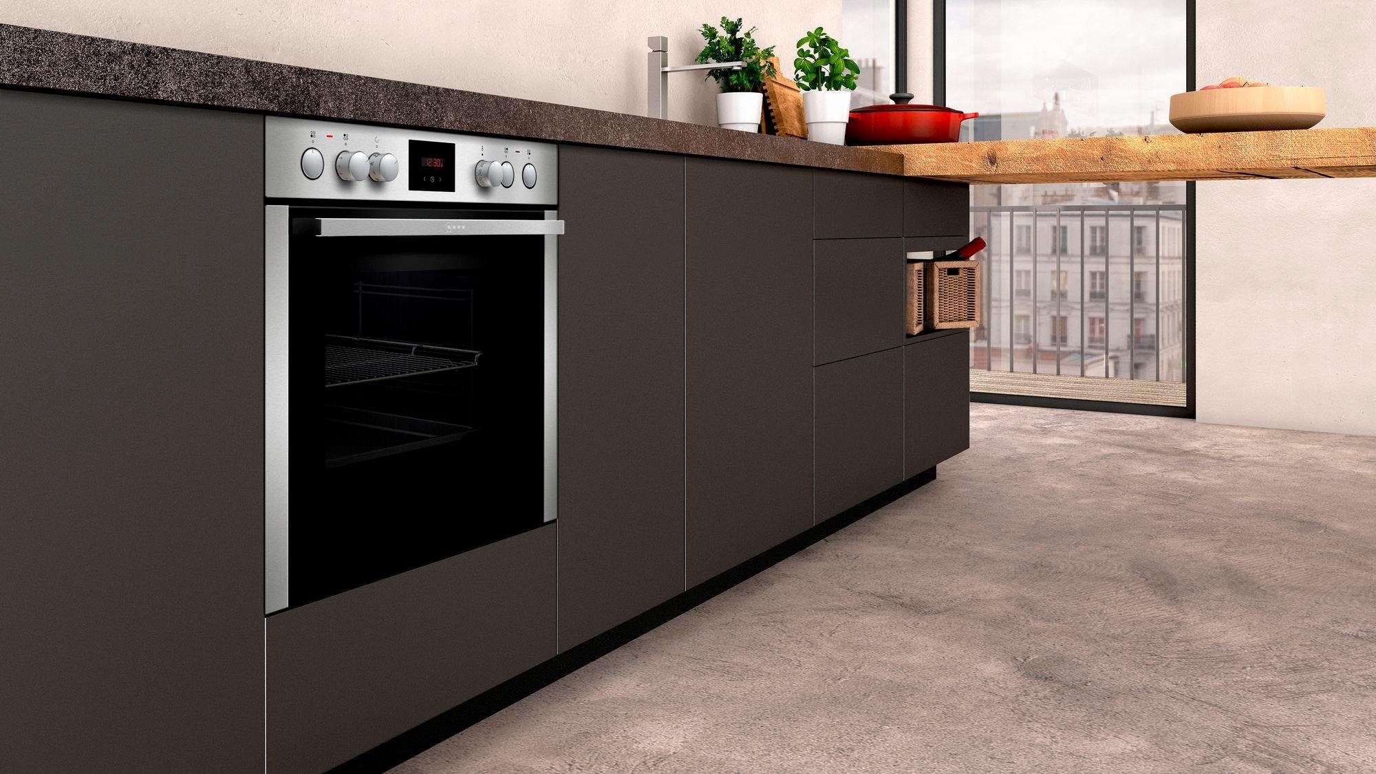 NEFF Elektro-Herd-Set »XED342«, N 30 + N 50, E1ECC0AN0, mit ...