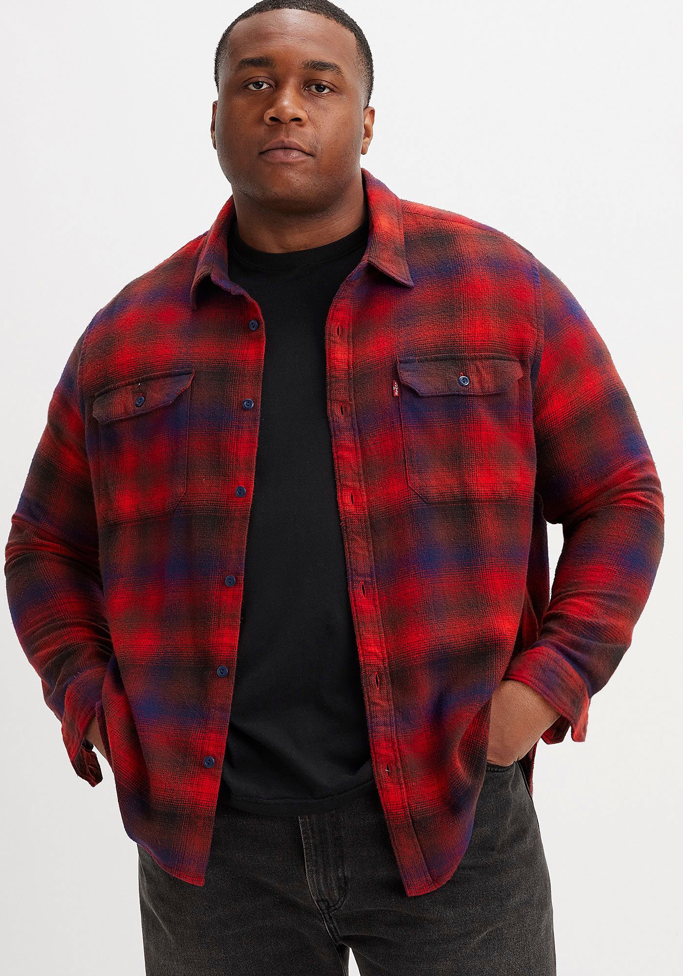 Levi's® Plus Karohemd »BIG JACKSON WORKER«, aus Baumwolle online bei ...