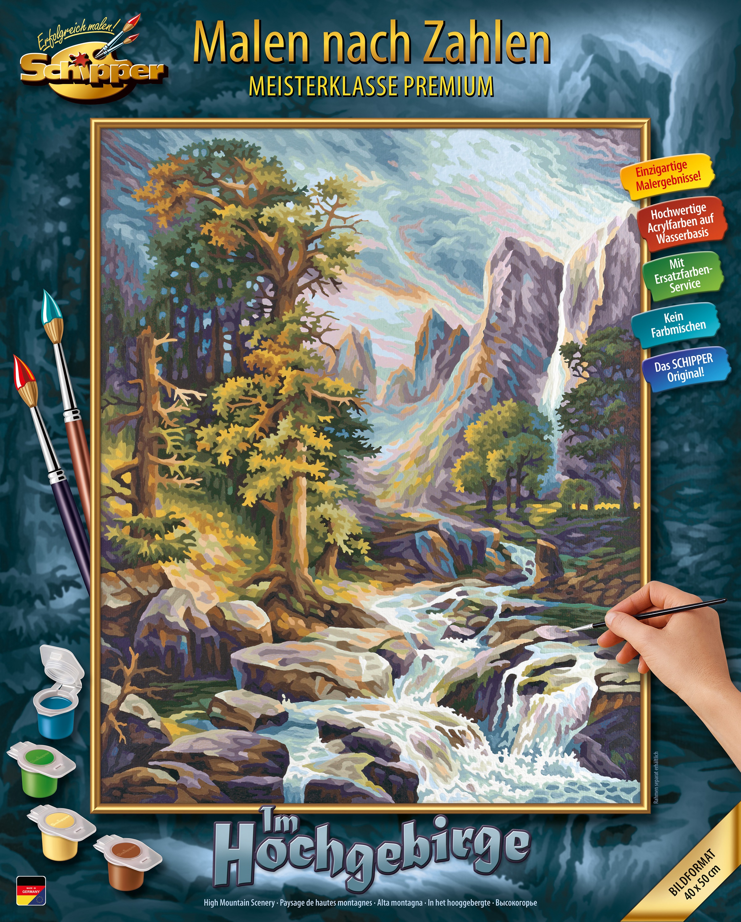 Schipper Malen nach Zahlen »Meisterklasse Premium - Im Hochgebirge«, Made in Germany im Online ...