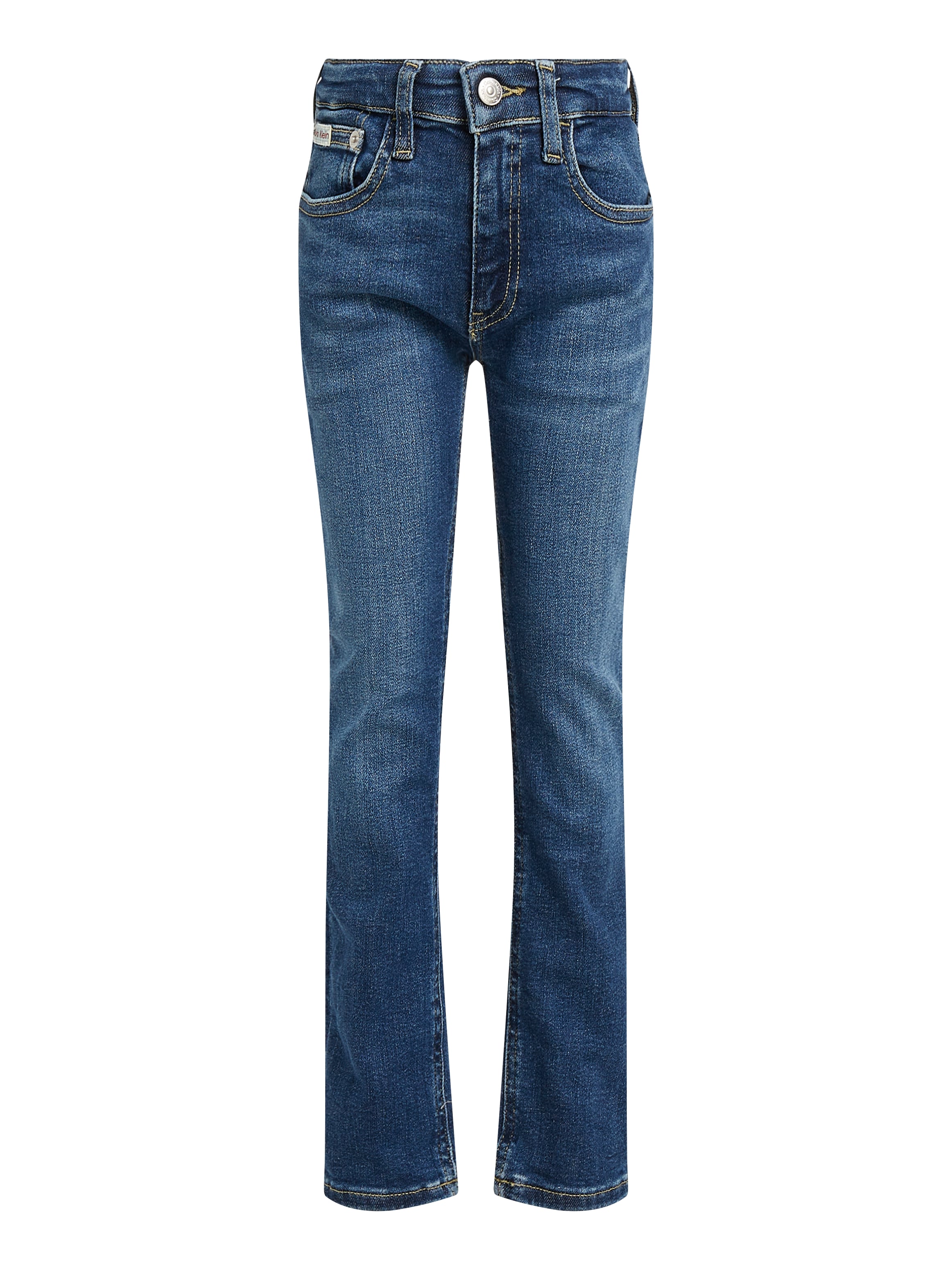 Calvin Klein Jeans Slim-fit-Jeans »DARK BLUE VISUAL SLIM«, für Kinder bis 16 Jahre mit ...