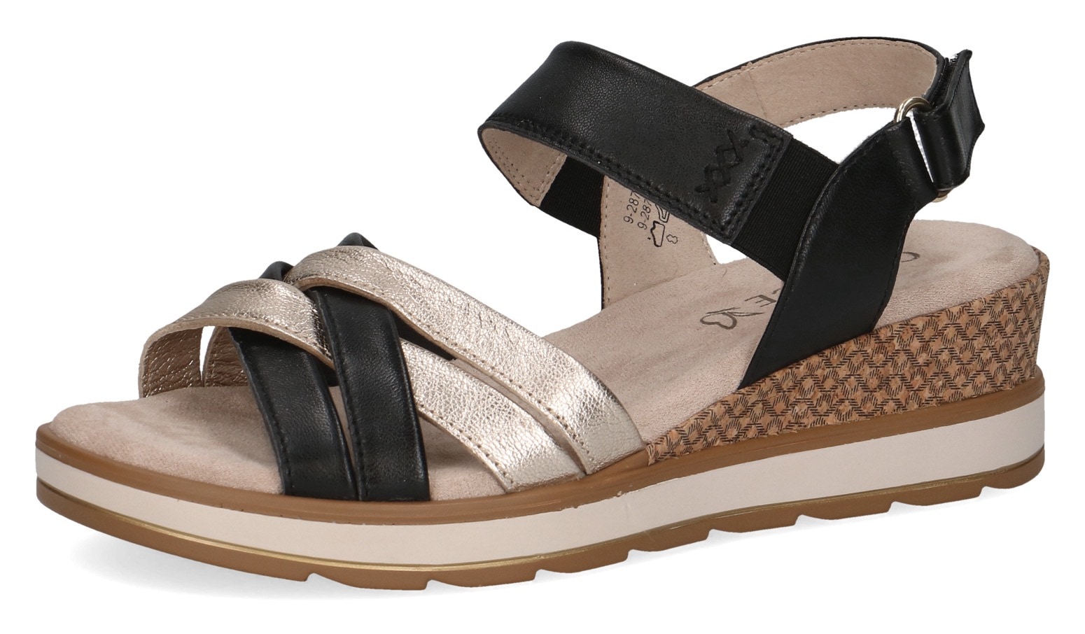 Caprice Sandalen Mit Klettverschluss