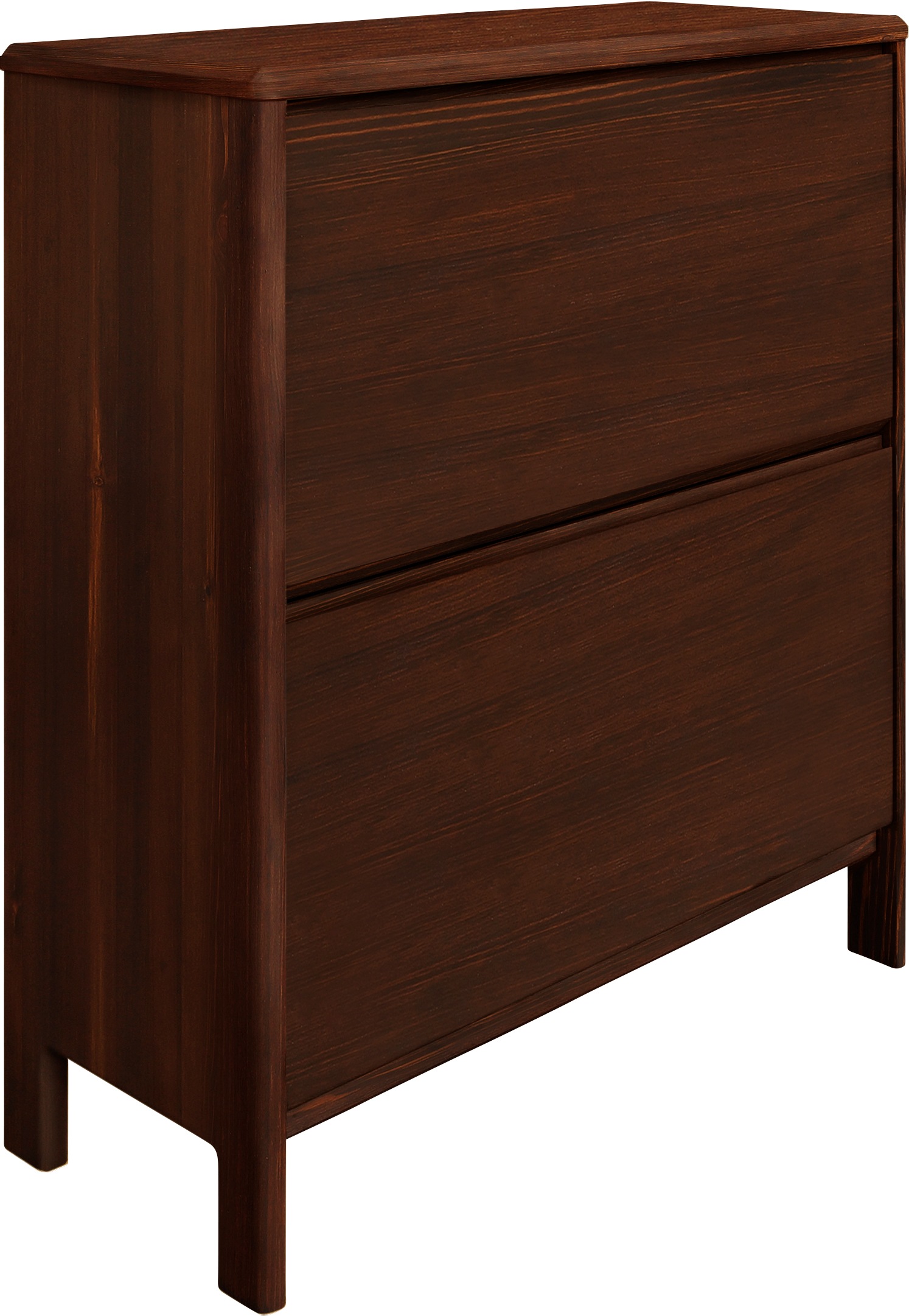 Home affaire Schuhschrank »Luven«, zertifiziertes Massivholz, mit 2 ...