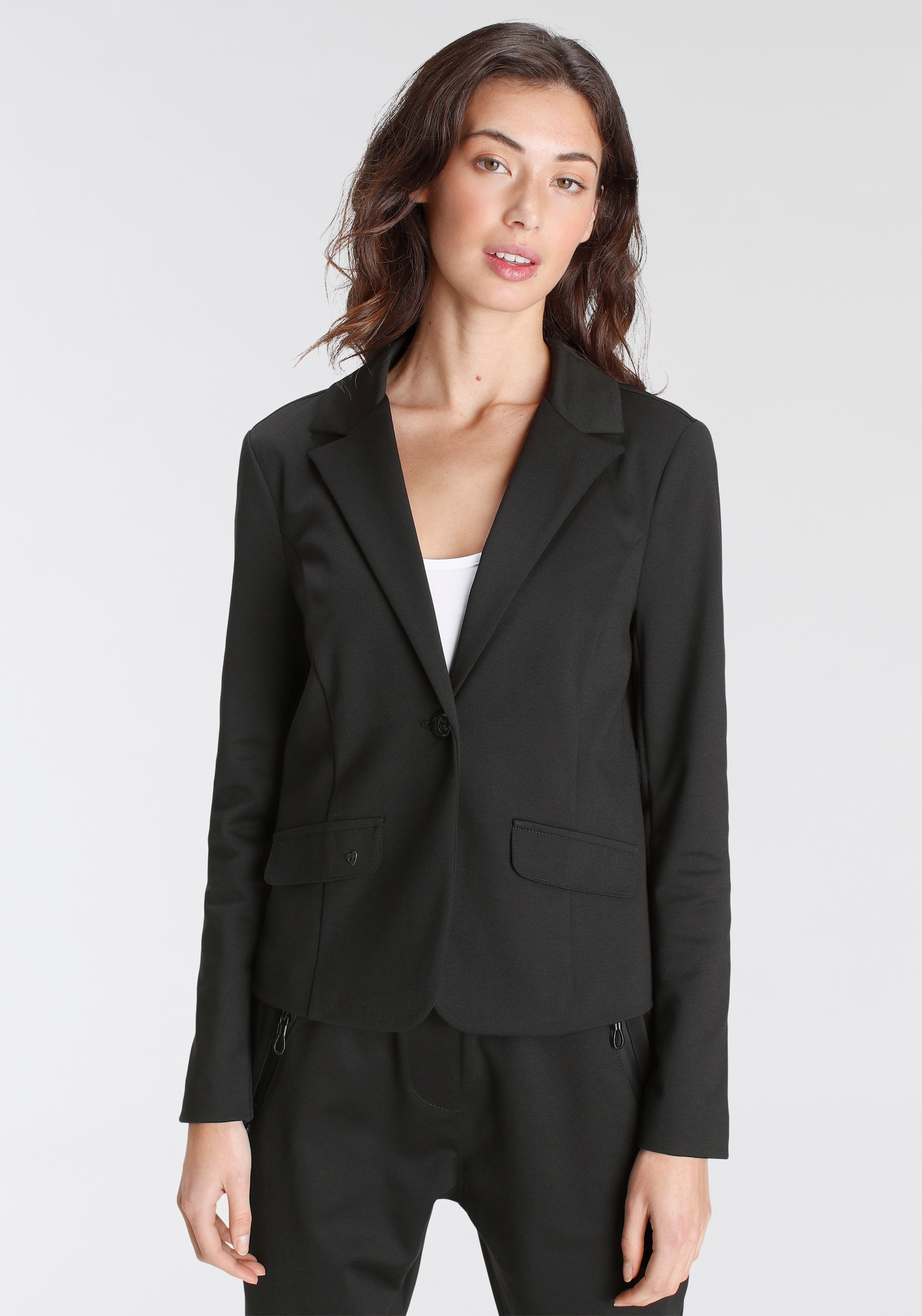 Zhrill Kurzblazer »BEA«, im schönen Uni-Look kaufen | Quelle.de