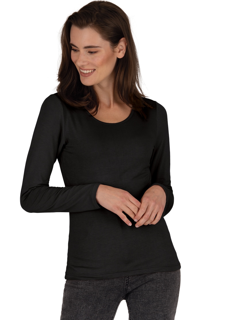 Viskose Shirt Damen Langarm