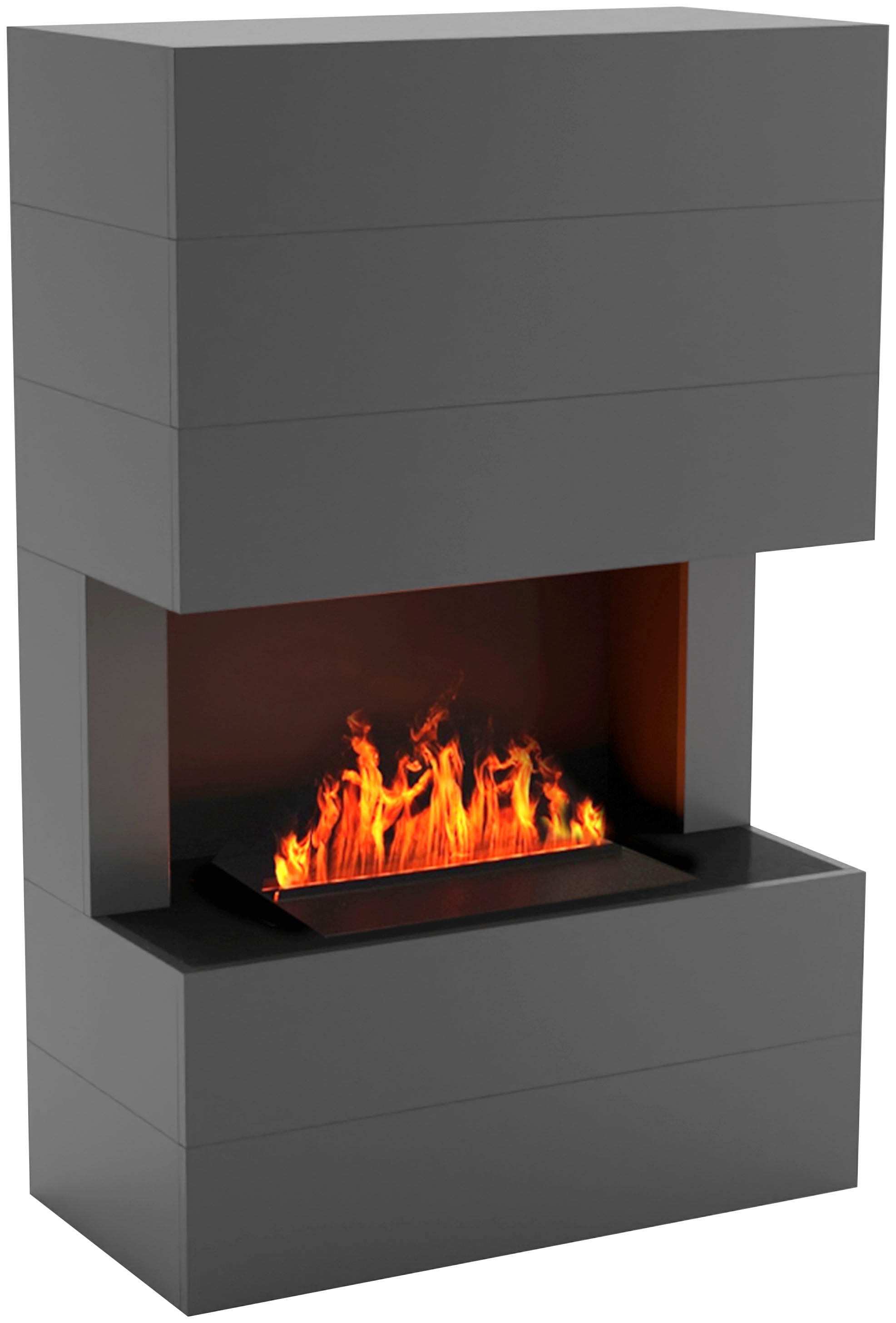 GLOW FIRE Elektrokamin »»Tucholsky 3 sided««, Wasserdampfkamin mit 3D ...