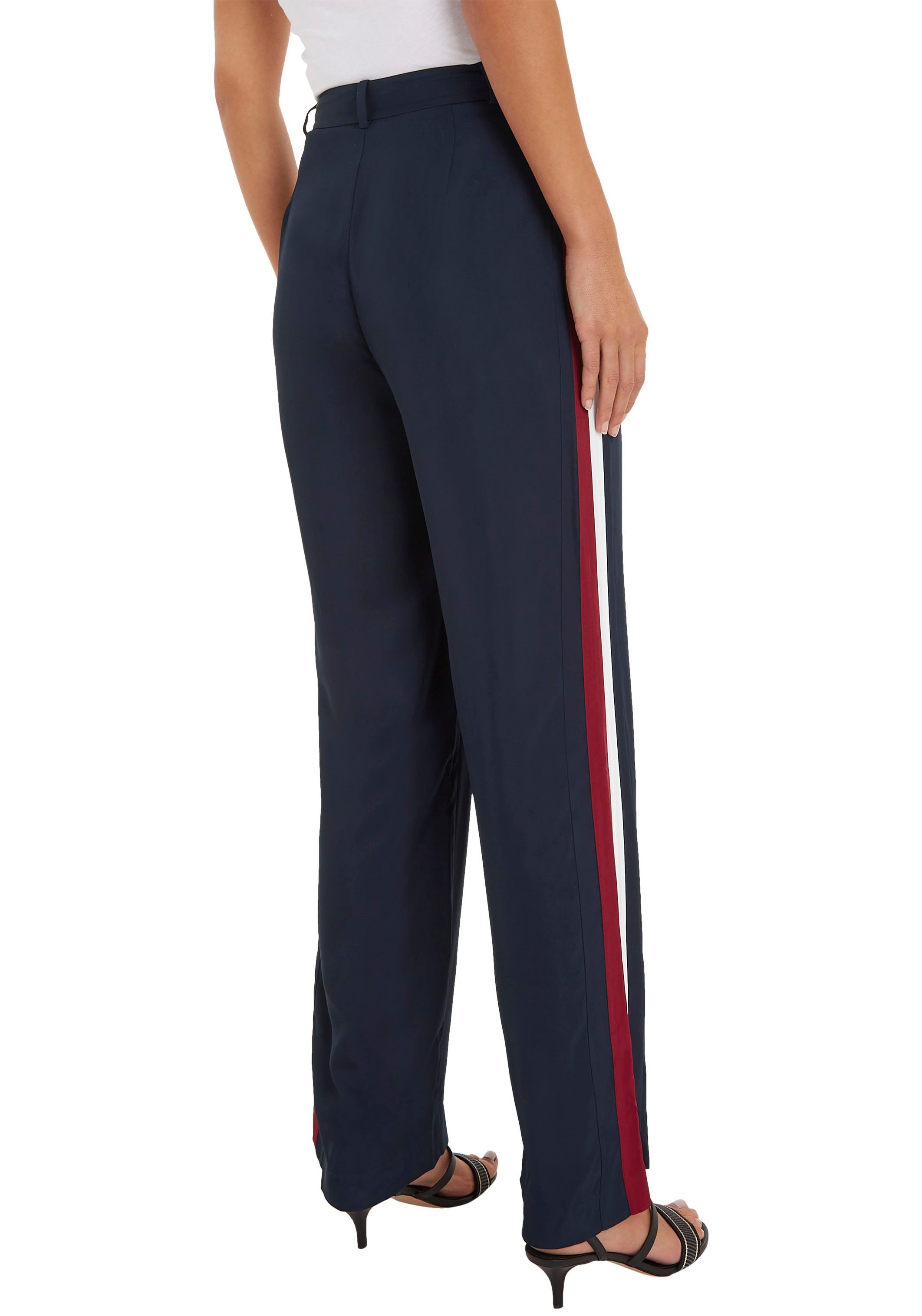 Tommy hilfiger side stripe pants store
