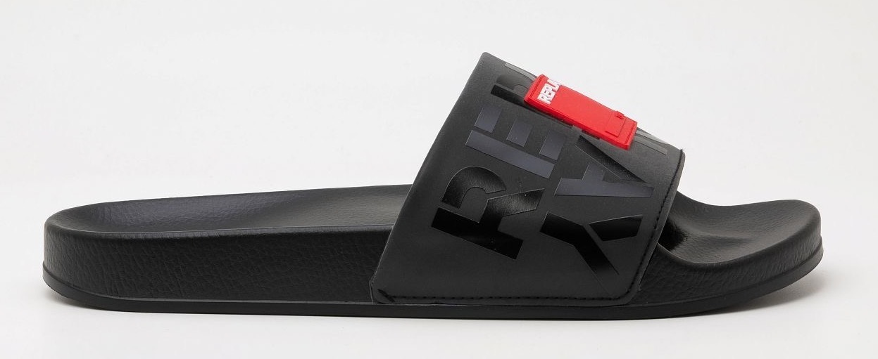 Replay Badepantolette »UP LABEL«, Sommerschuh, Schlappen, Poolslides ...
