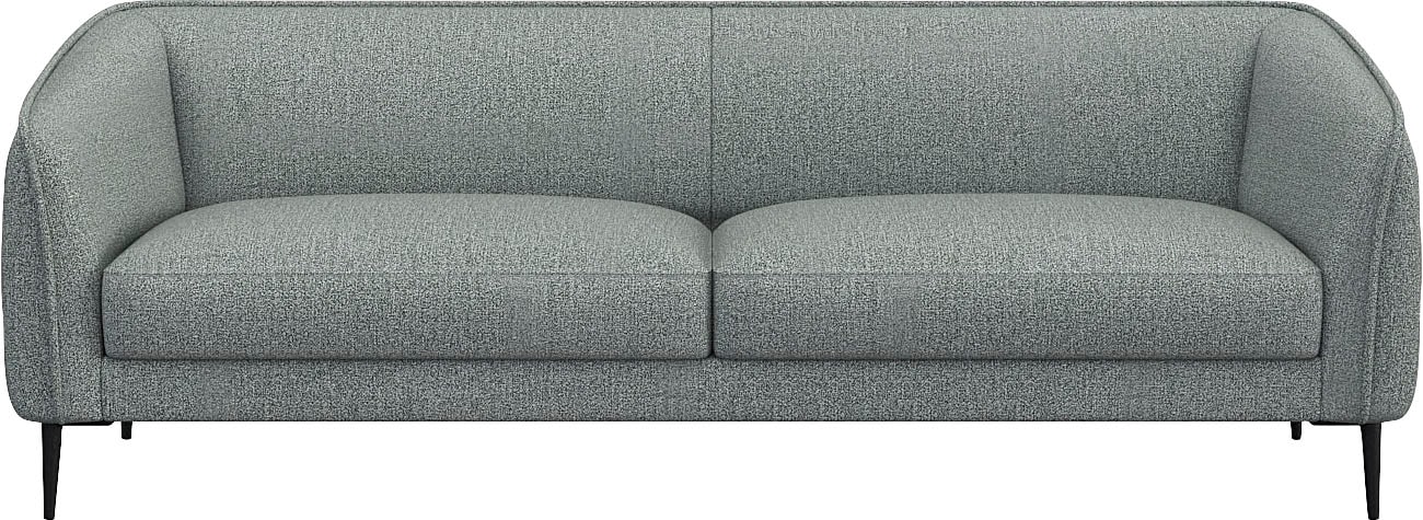 FLEXLUX 3-Sitzer »Belle Designsofa, Couch, bequem durch Kaltschaum im Sitz«, Skandinavisches ...