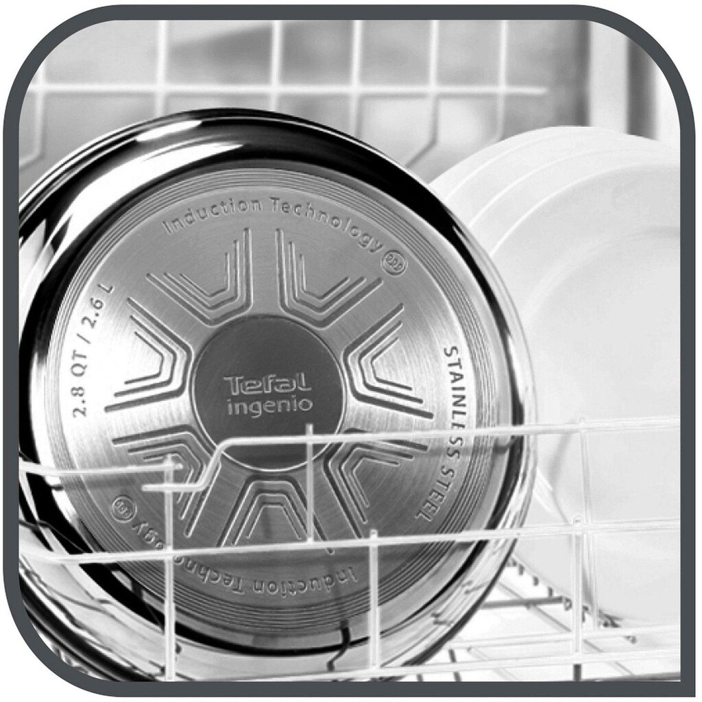 Tefal Topf-Set »Ingenio Preference«, Edelstahl, (Set, 4 tlg.), L94195 ... Tefal Topf-Set »Ingenio Preference«, Edelstahl, (Set, 4 tlg.), L94195 ...